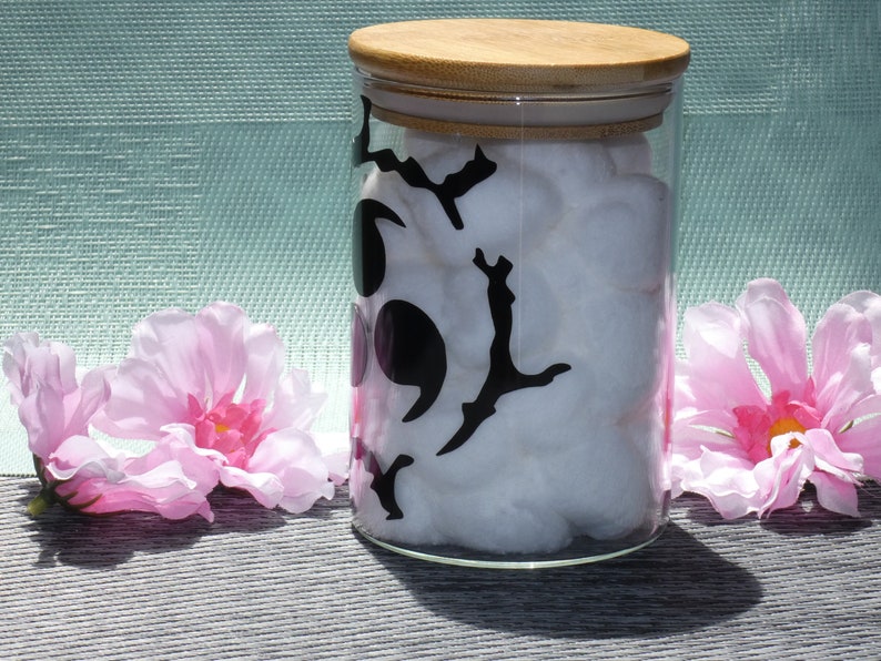 Anime Stash Jar, Anime Curse Mark, Stashjar, Glass Container, Glass Jar ...