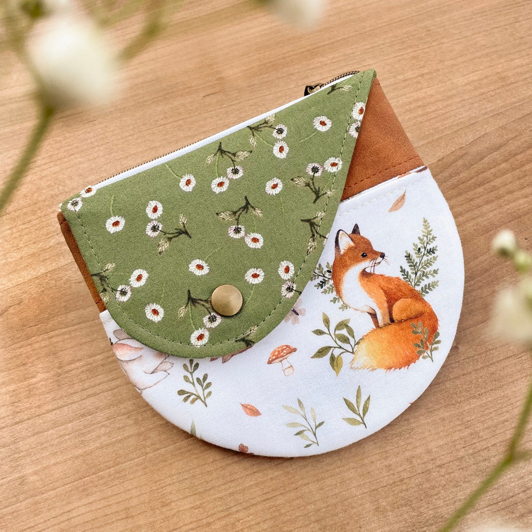 Round Wing Zipper Pouch PDF Sewing Pattern - Etsy
