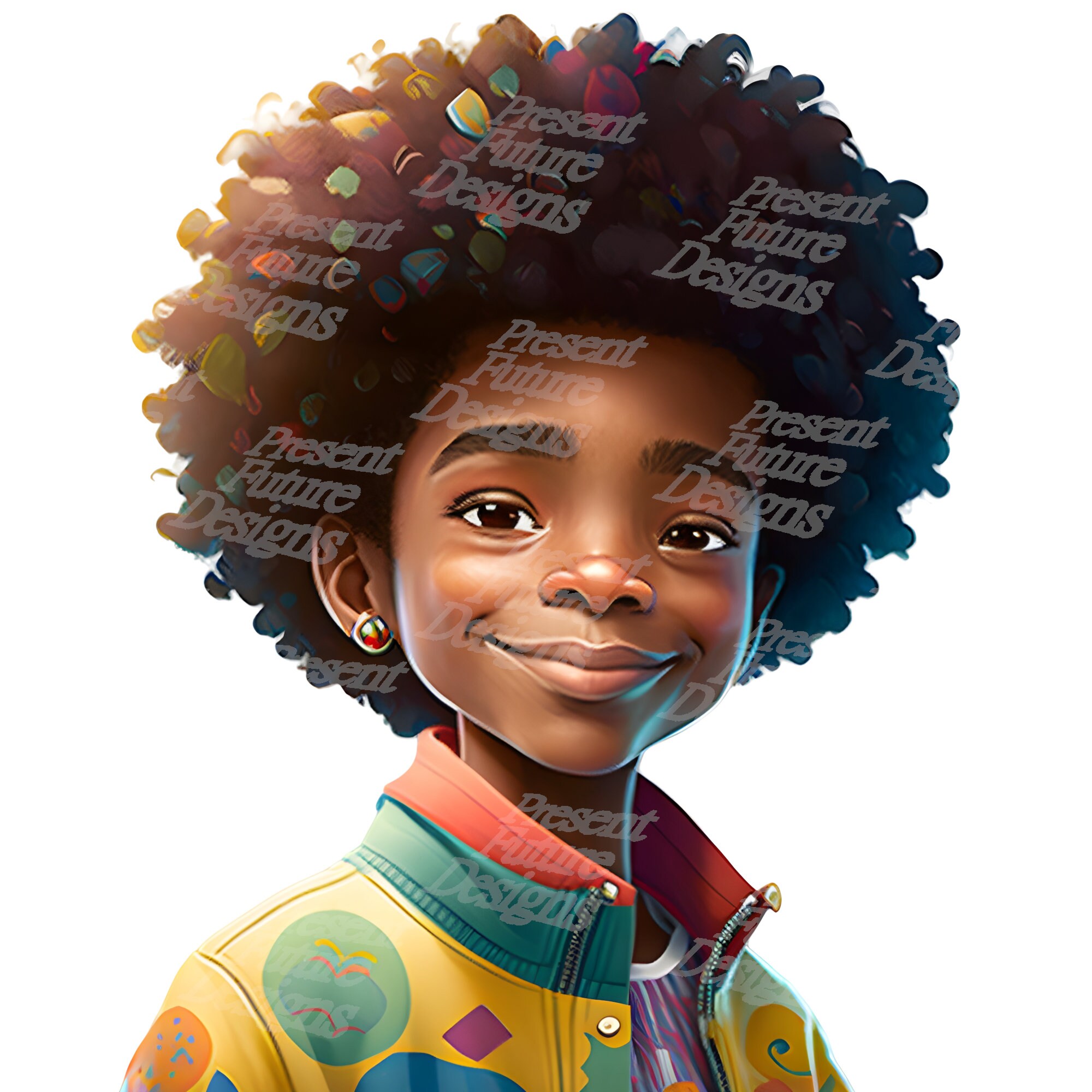 African American Boy Art Black Kid PNG Clipart Black Teen Art Black AI ...