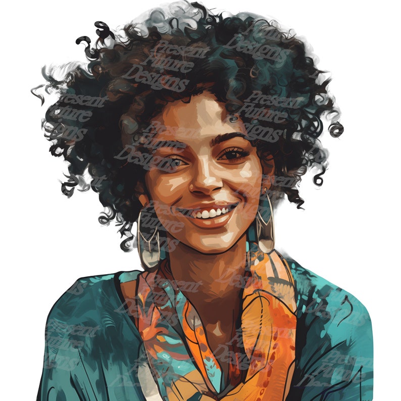 Light Skinned Woman PNG Aesthetic Black Women Black Woman - Etsy