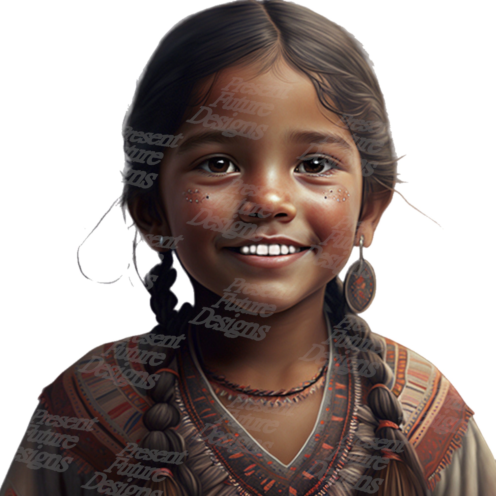 Indigenous Girl PNG Clipart Native Art Native American Clipart First ...