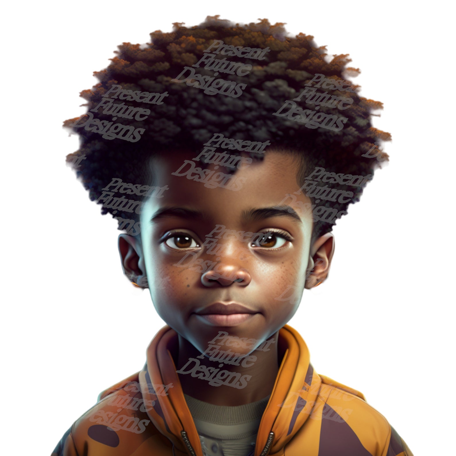 African American Boy Art Black Kid PNG Clipart Black Teen - Etsy