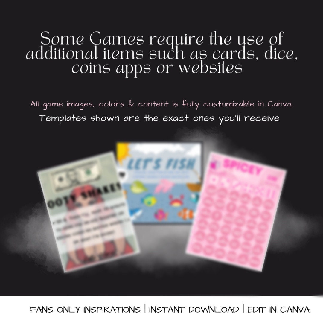 Onlyfans Tip Games - Only Fans Games Bundle - Only Fans Game - Tip ...