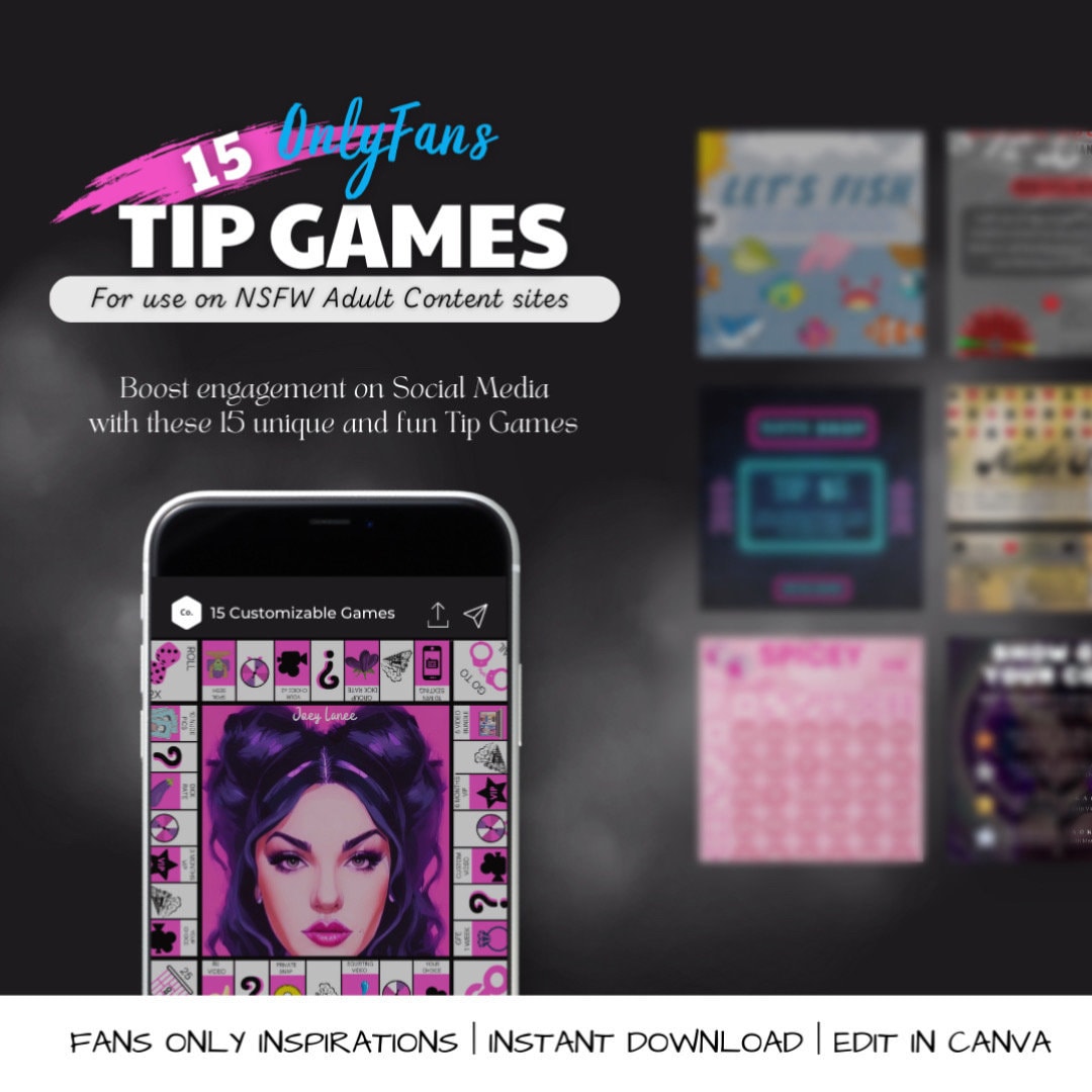 Onlyfans Tip Games - Only Fans Games Bundle - Only Fans Game - Tip ...