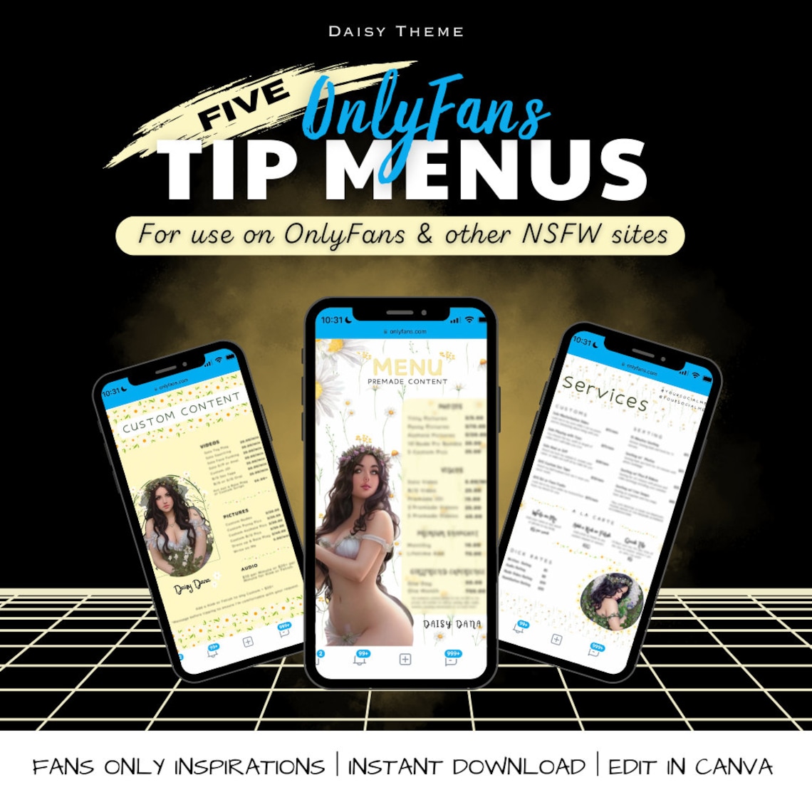 Onlyfan Tip Menu - Onlyfan Tip Menu - 5 Menus - Fansly Tip Menu - Onlyfans Tip Menu - Daisy ...