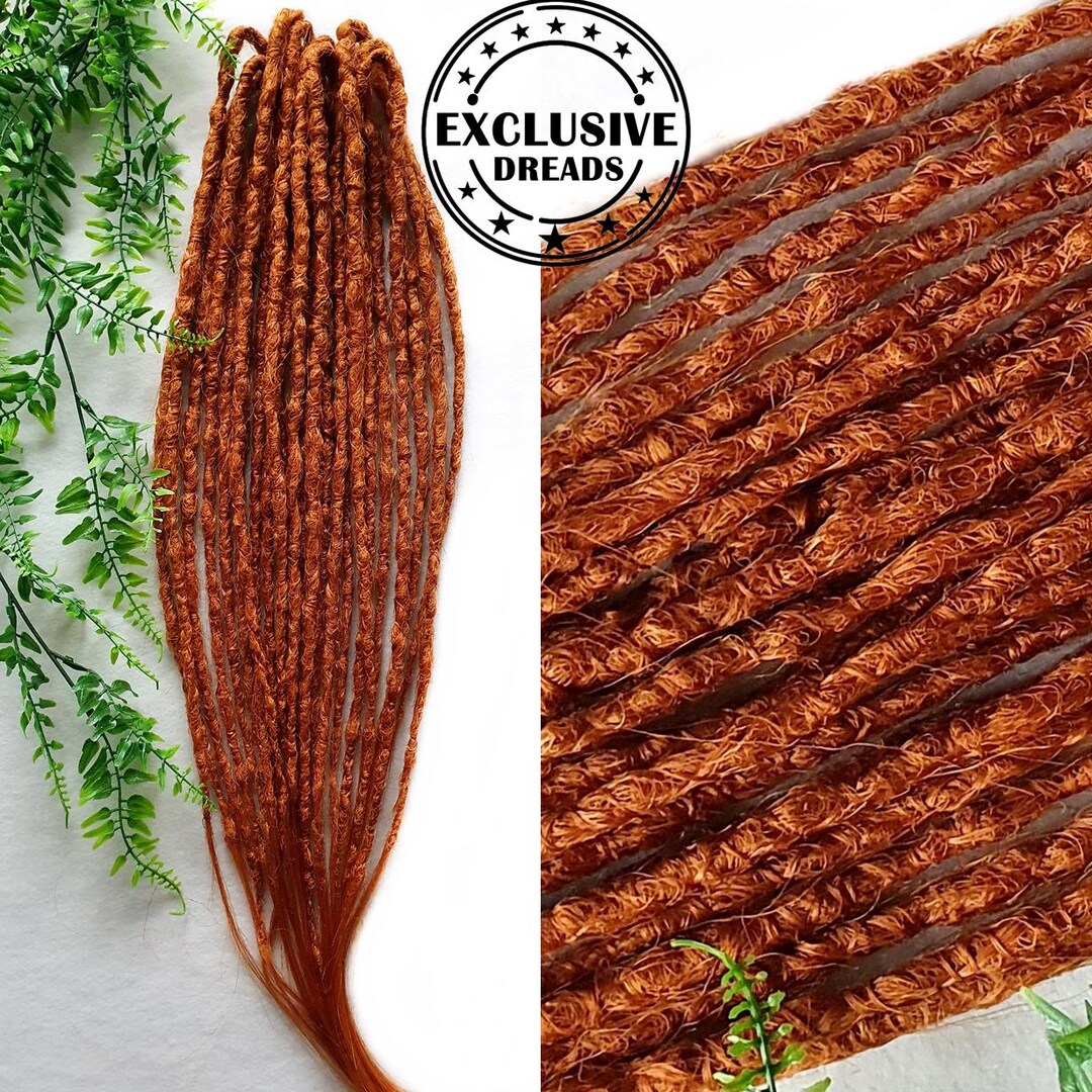 Amber Foxy Set544 Synthetic Crochet Dreads Extensions Dreadlocks ...
