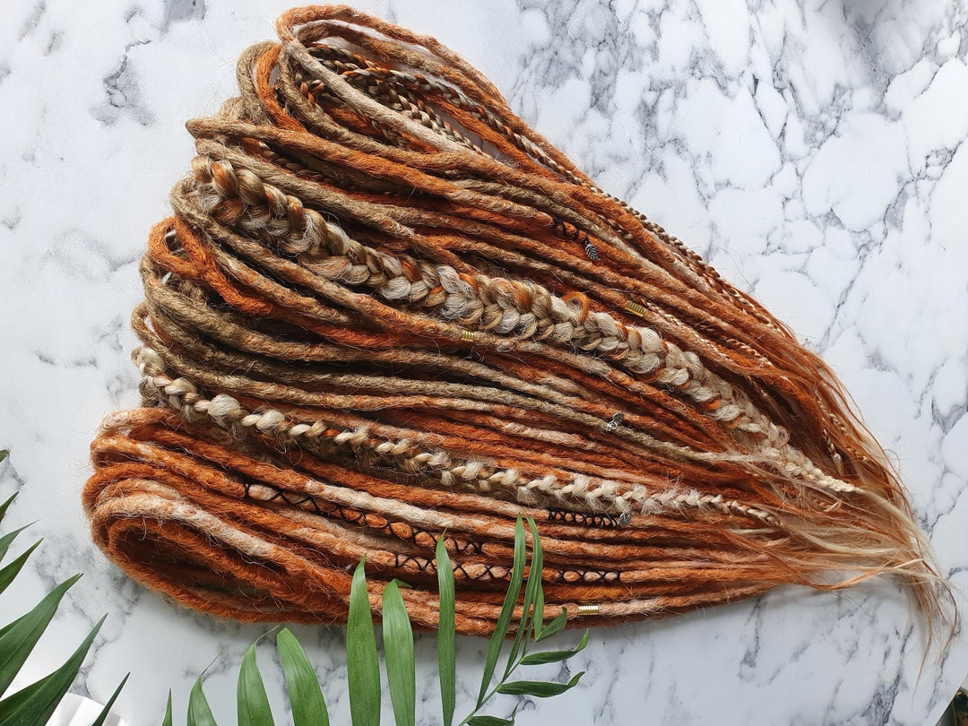 Synthetic Crocheted Dreads Extensions Dreadlocks Natural Look Soft ...