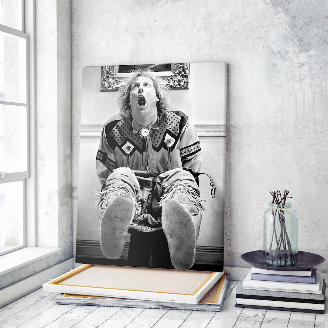 Dumb and Dumber Toilet Scene Canvas Art Print Funny Bathroom - Etsy