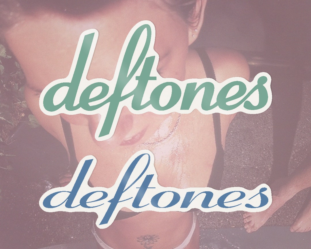 Deftones Logo Sticker Debut Era Adrenaline Around the Fur - Etsy