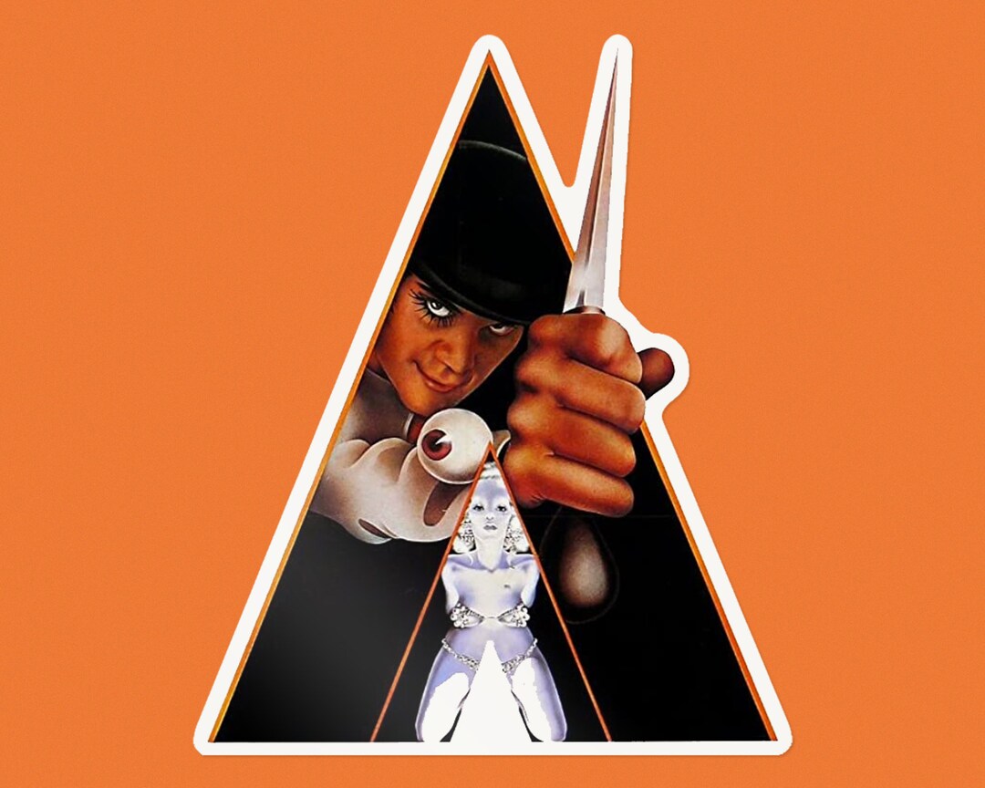 Clockwork Orange Logo Sticker Stanley Kubrick Movie Poster - Etsy