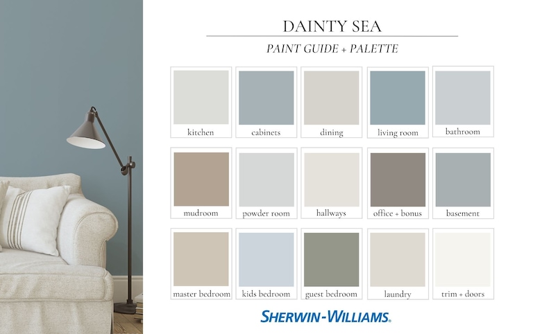 Paint Palette, Sherwin Williams, Staging Real Estate, Whole House ...