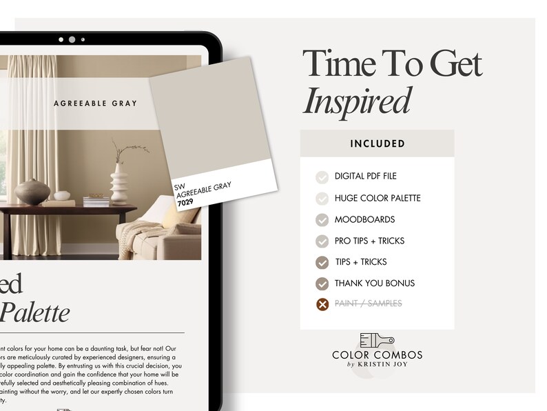 Agreeable Gray - Paint Palette, Staging Real Estate, Whole House ...