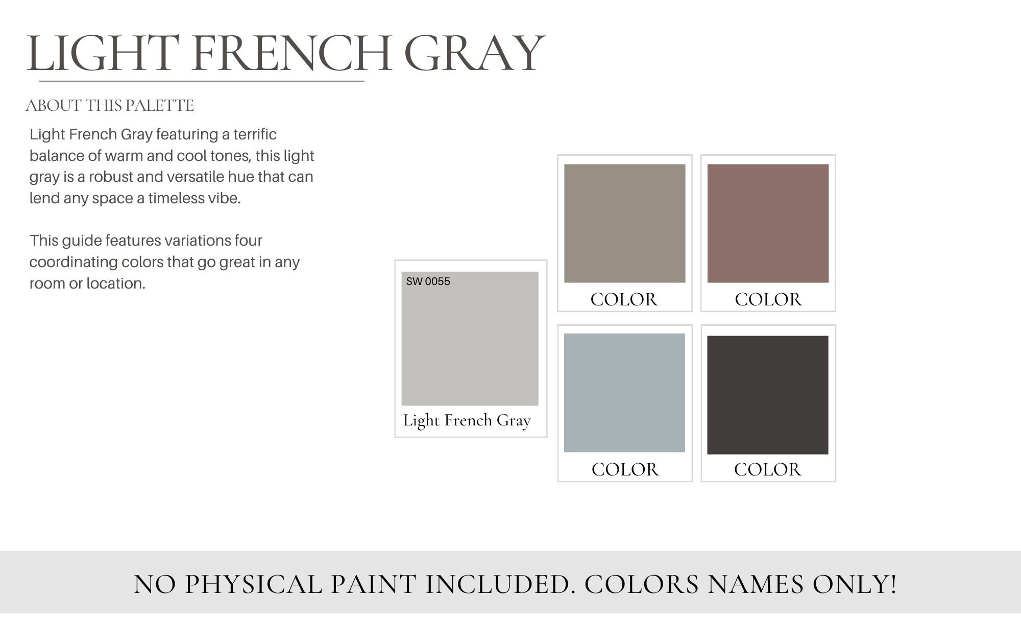 French Gray Finish