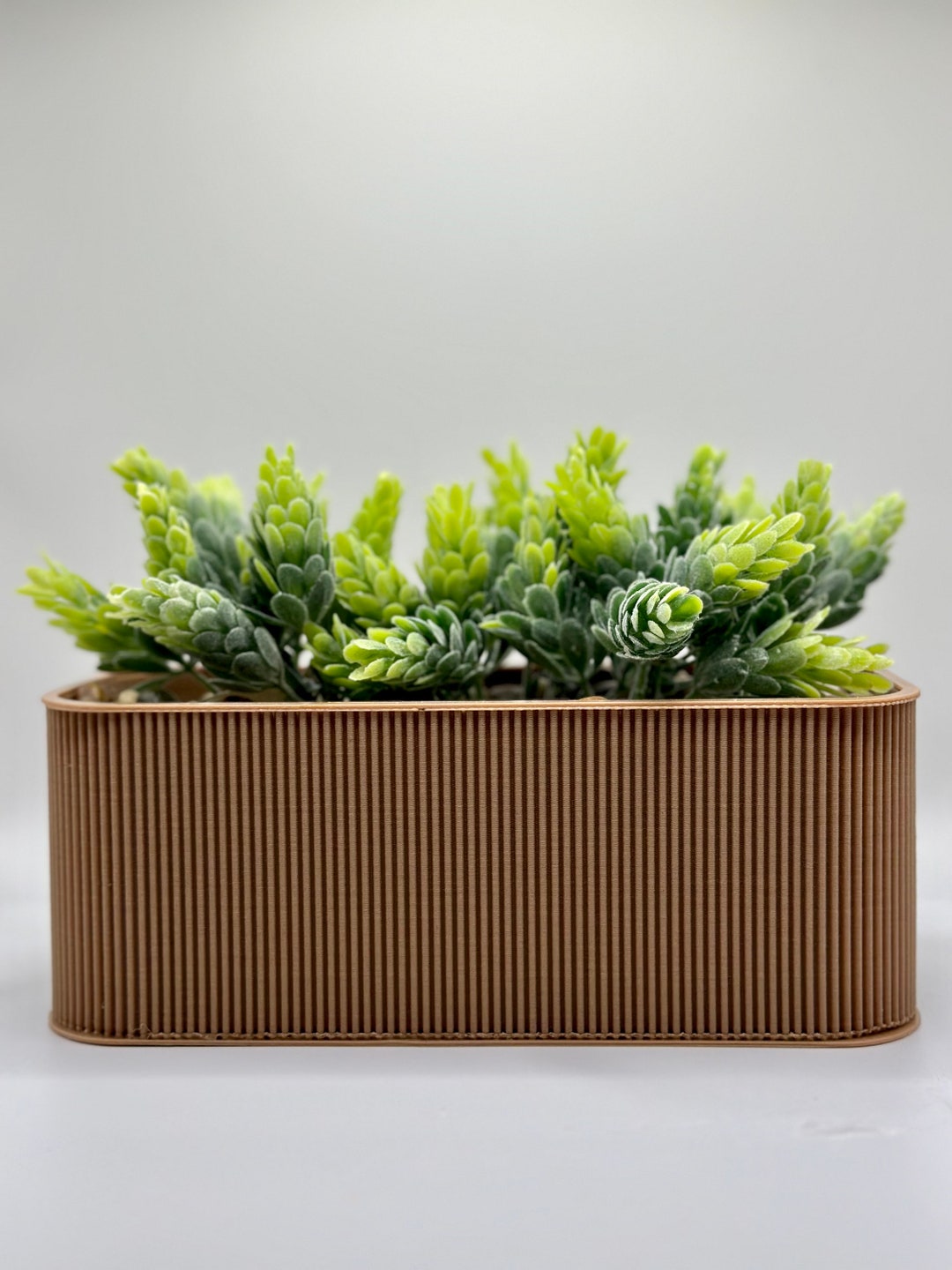 Simple Bamboo Trough Planter - Etsy
