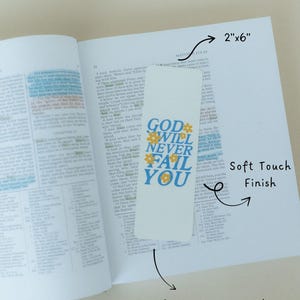Christian Bookmark Set #1, Cute Bookmark, Bible Bookmark, Jesus ...