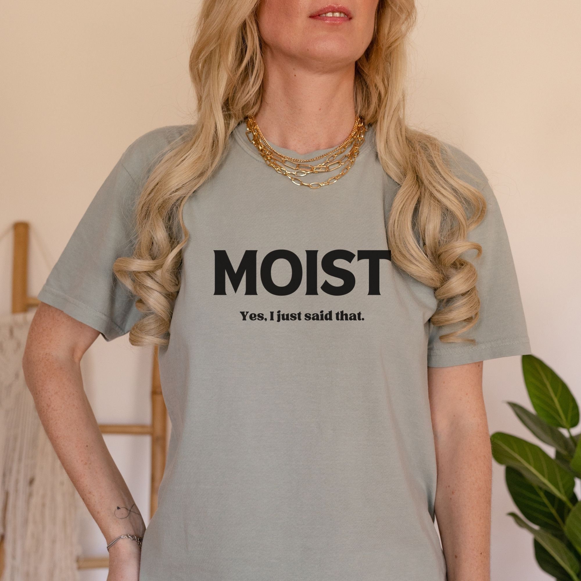 Gag Gift Moist Comfort Colors T-shirt Funny Inappropriate T Shirt for ...