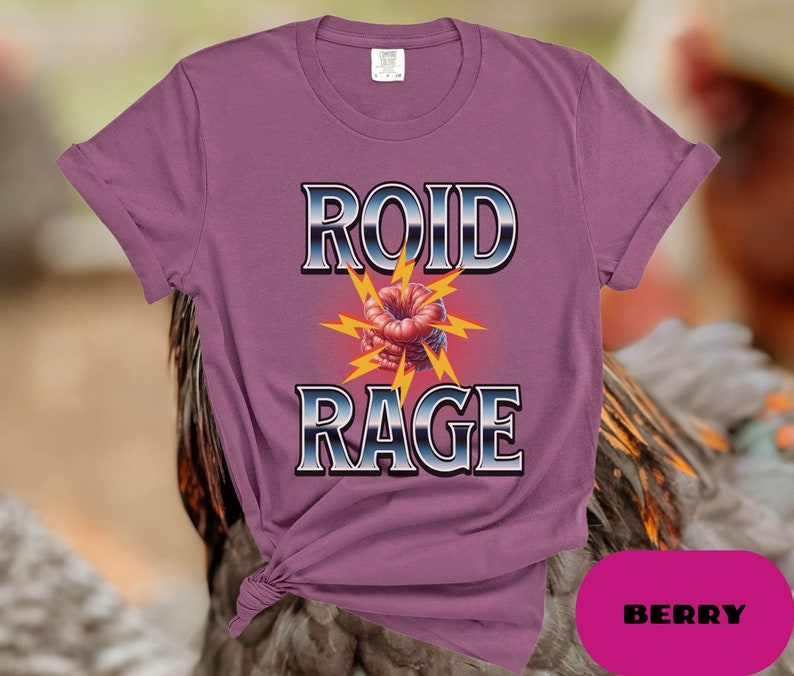 Hilarious Hemorrhoid Humor Tee Unhinged Shirt Collection Roid Rage ...