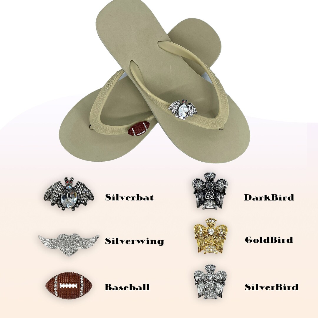 Popit Flip Flop for Woman Popit Sandal With Changeable Charm Summer ...