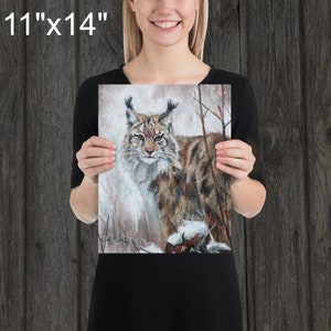 Canadian Lynx - Print - Wildlife Wall Art - Etsy