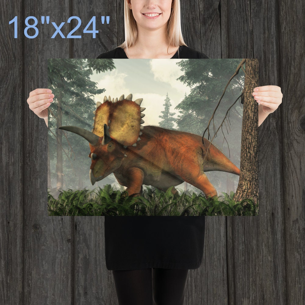 Coahuilaceratops, Dinosaur Themed Art Print - Etsy