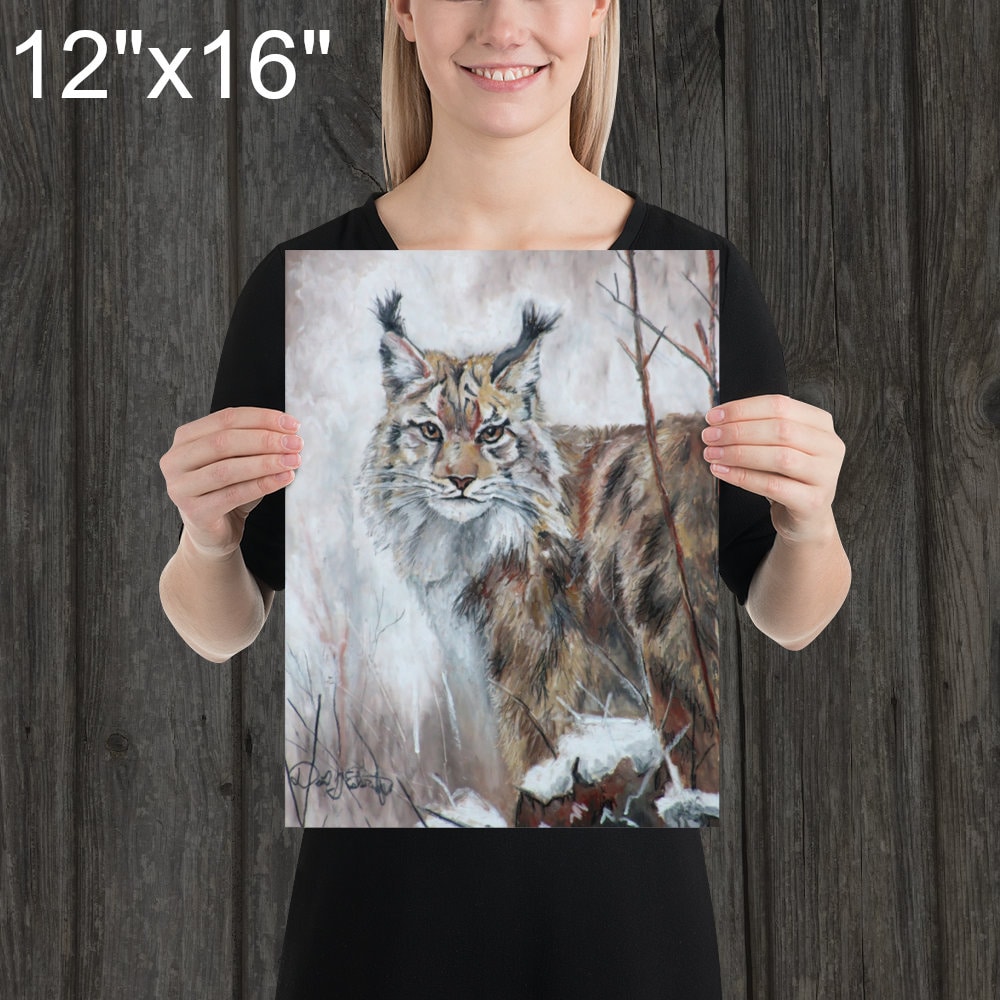 Canadian Lynx - Print - Wildlife Wall Art - Etsy