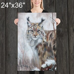 Canadian Lynx - Print - Wildlife Wall Art - Etsy
