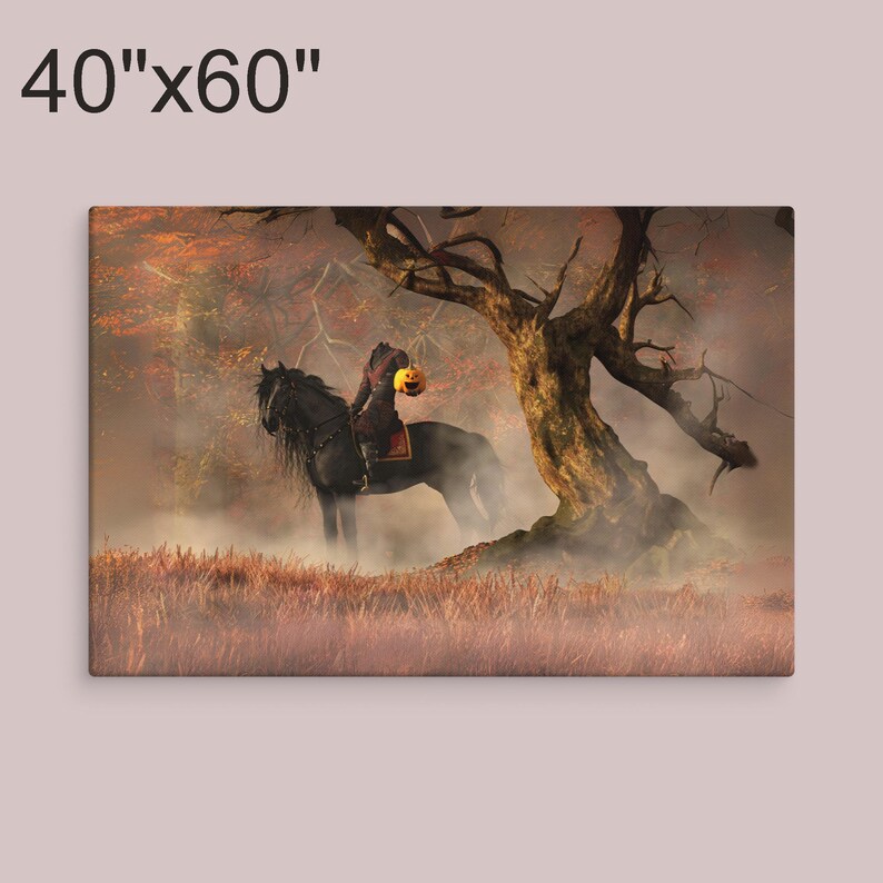 Der kopflose Reiter - Fine Art Print - Etsy.de