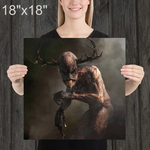 Wendigo - Print - Cryptid and Horror Themed Art - Etsy