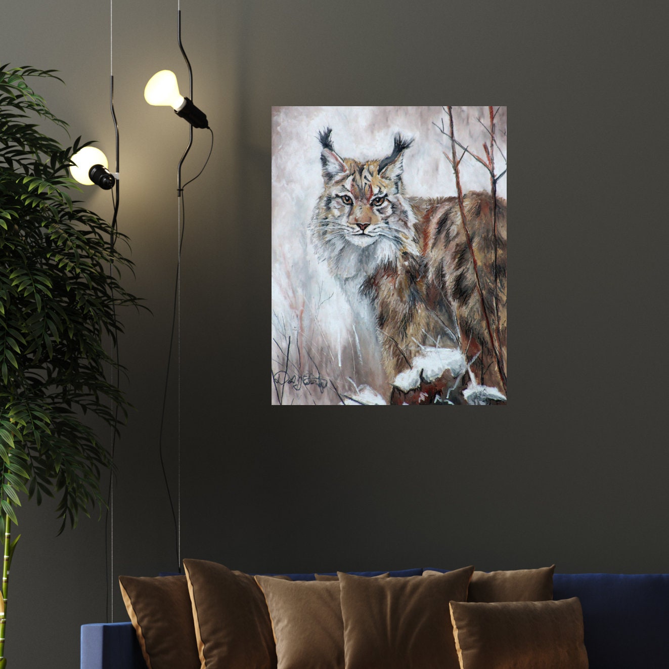 Canadian Lynx - Print - Wildlife Wall Art - Etsy