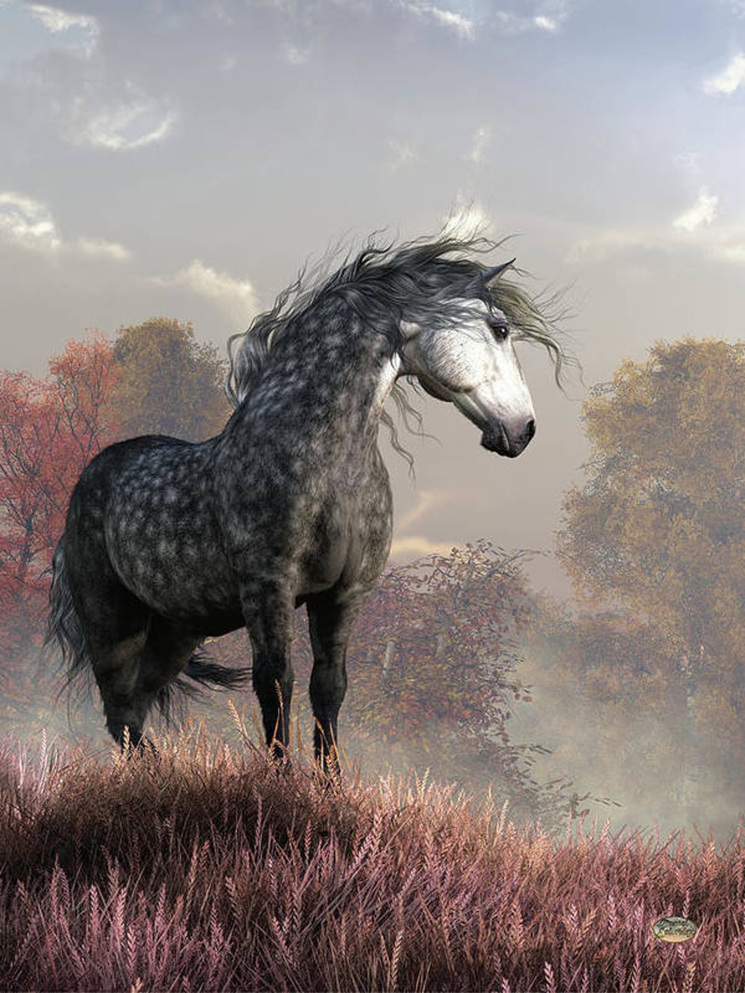 Percheron, Horse Themed Art Print - Etsy