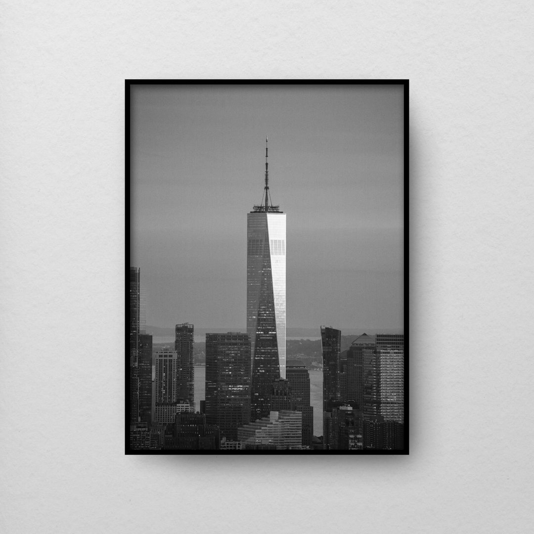 One World Trade Center Poster Wall Art Print Home Decor New York City ...
