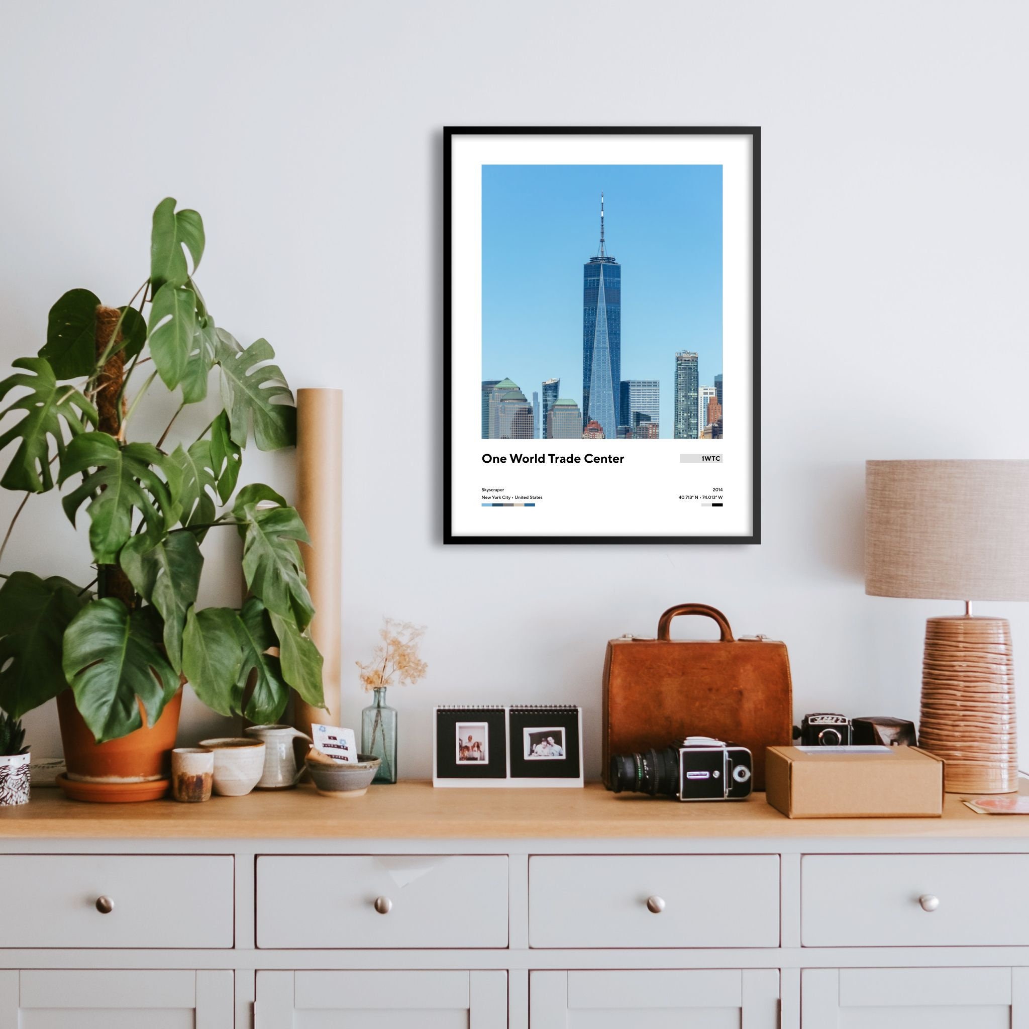One World Trade Center Poster Wall Art Print Home Decor New York City ...