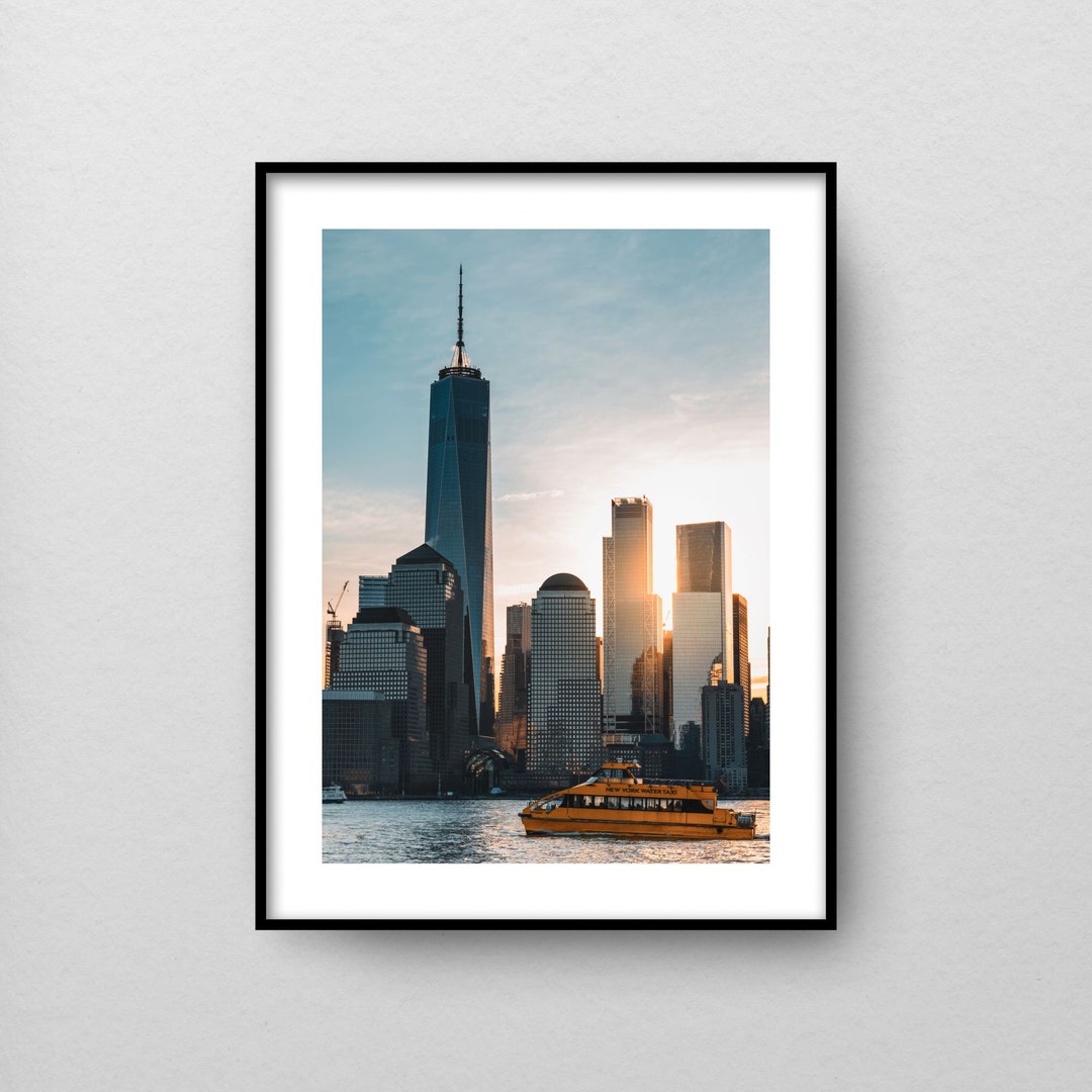 One World Trade Center Poster Wall Art Print Home Decor New York City ...