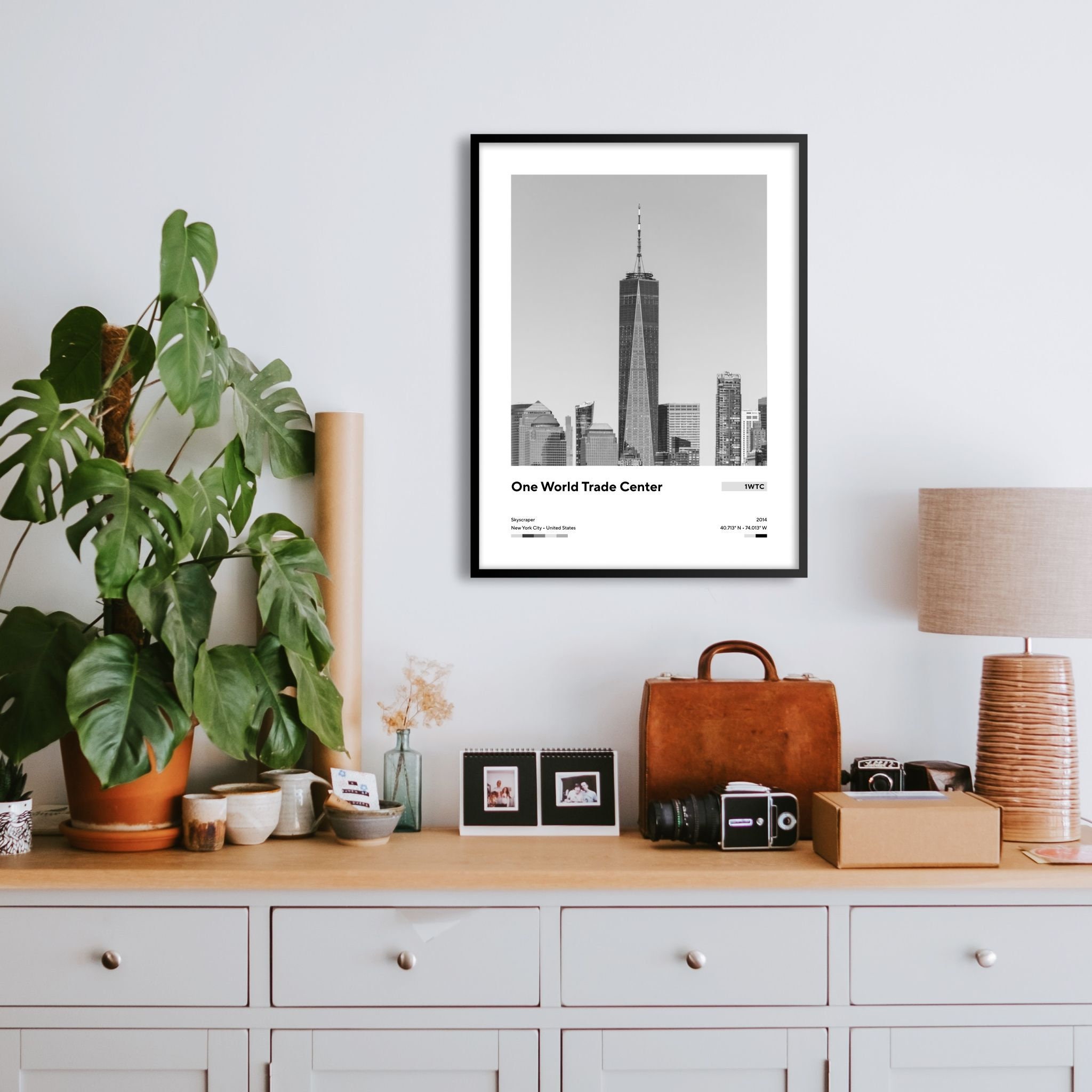 One World Trade Center Poster Wall Art Print Home Decor New York City ...
