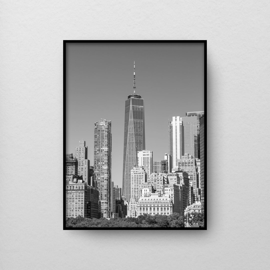 One World Trade Center Poster Wall Art Print Home Decor New York City ...