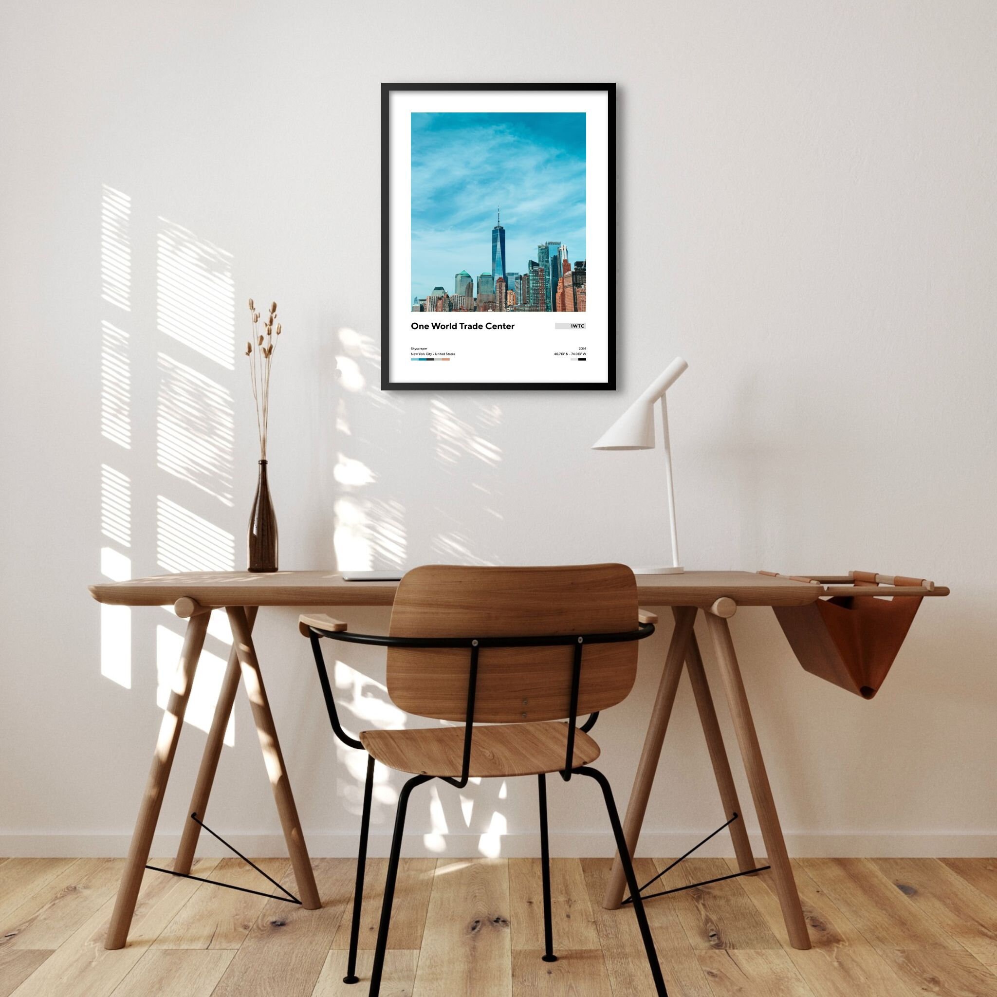 One World Trade Center Poster Wall Art Print Home Decor New York City ...