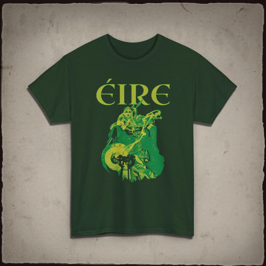 Queen Maeve Irish Mythology Shirt - Eire Green St Patricks Day Tee - Etsy