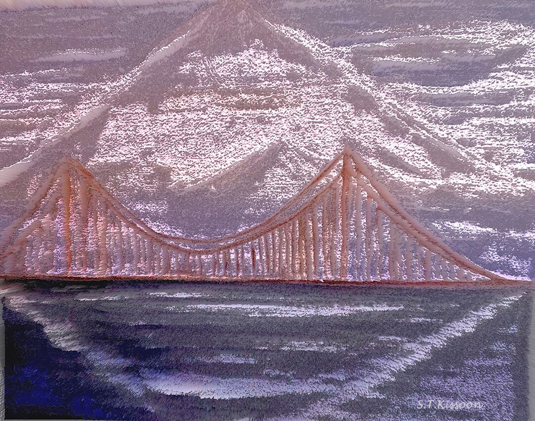 Golden Gate Bridge - Etsy