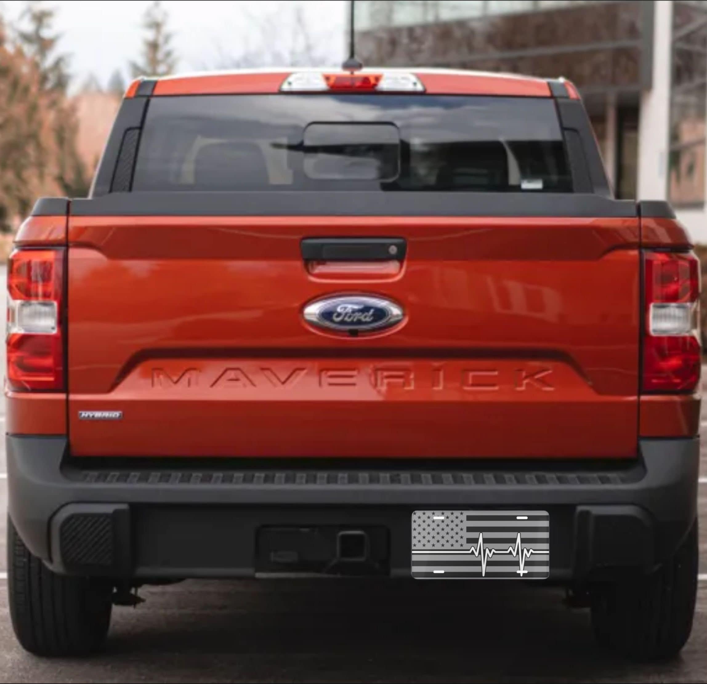 American Flag Healthcare License Plate USA Flag Emergency Medical ...