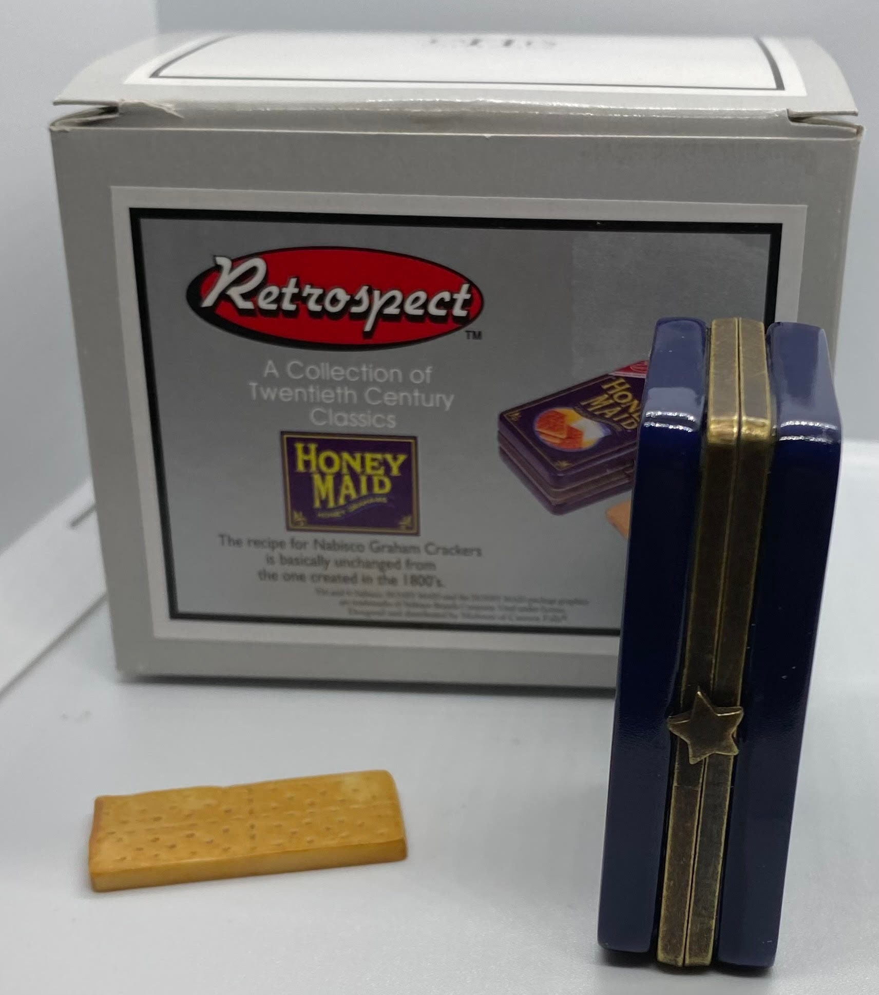 Honey Maid Graham Cracker With Graham Cracker Trinket Porcelain Hinged ...