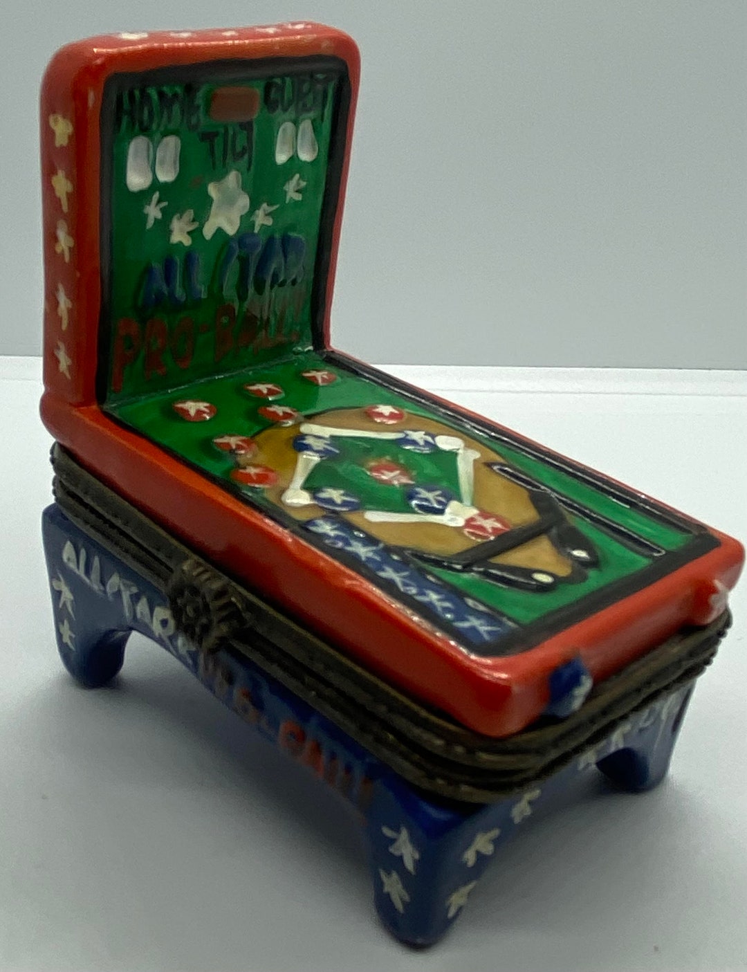 Pinball Machine Porcelain Hinged Box - Etsy
