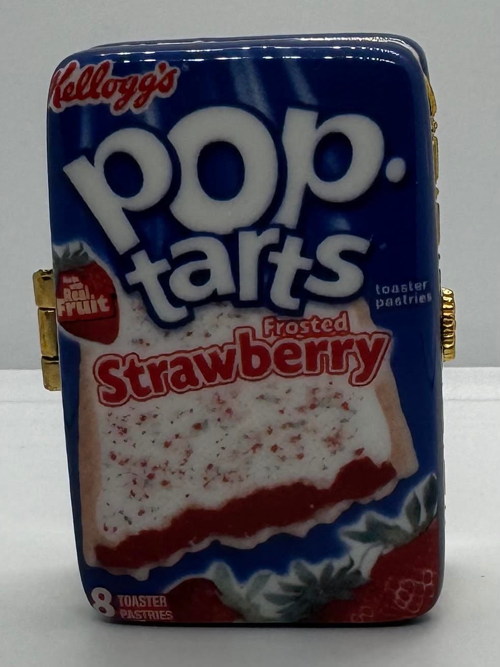 Kellogg's Pop-tarts Strawberry Porcelain Hinged Box in Original Box ...