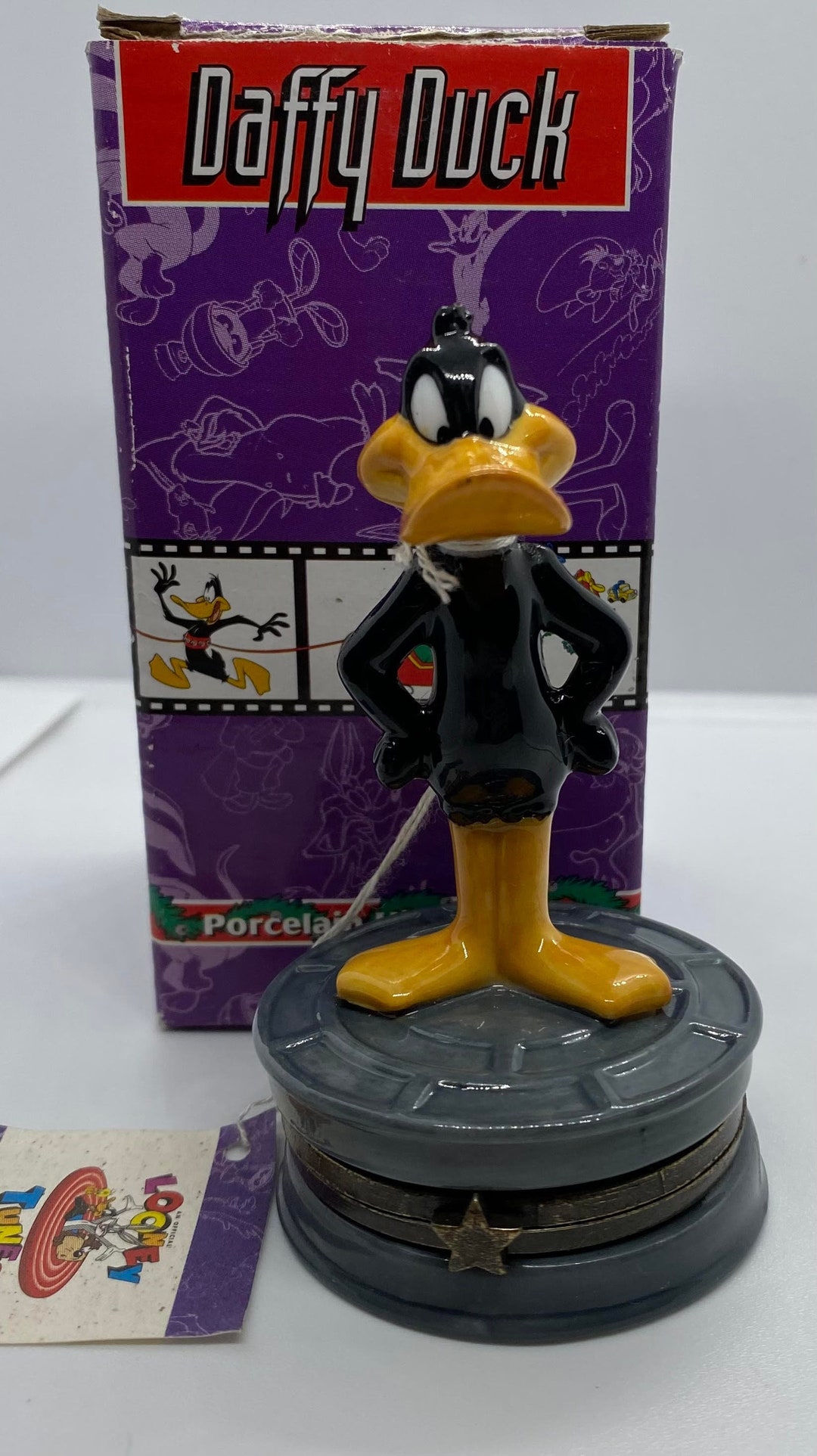 Daffy Duck Porcelain Hinged Box Midwest PHB Warner Brothers 1996 in ...