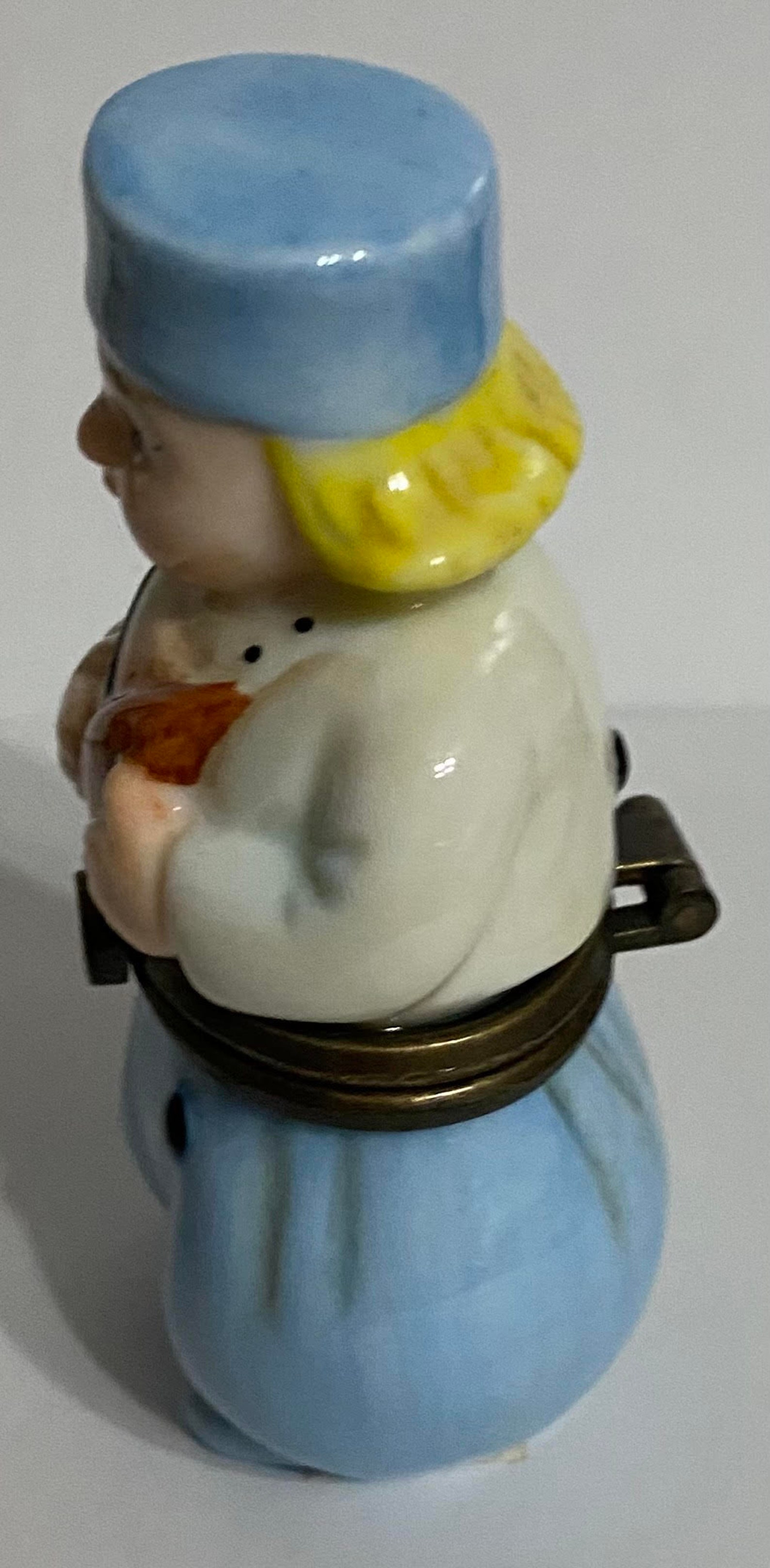Dutch Boy Cookie Jar Style Porcelain Hinged Box Dept 56 Cookie - Etsy