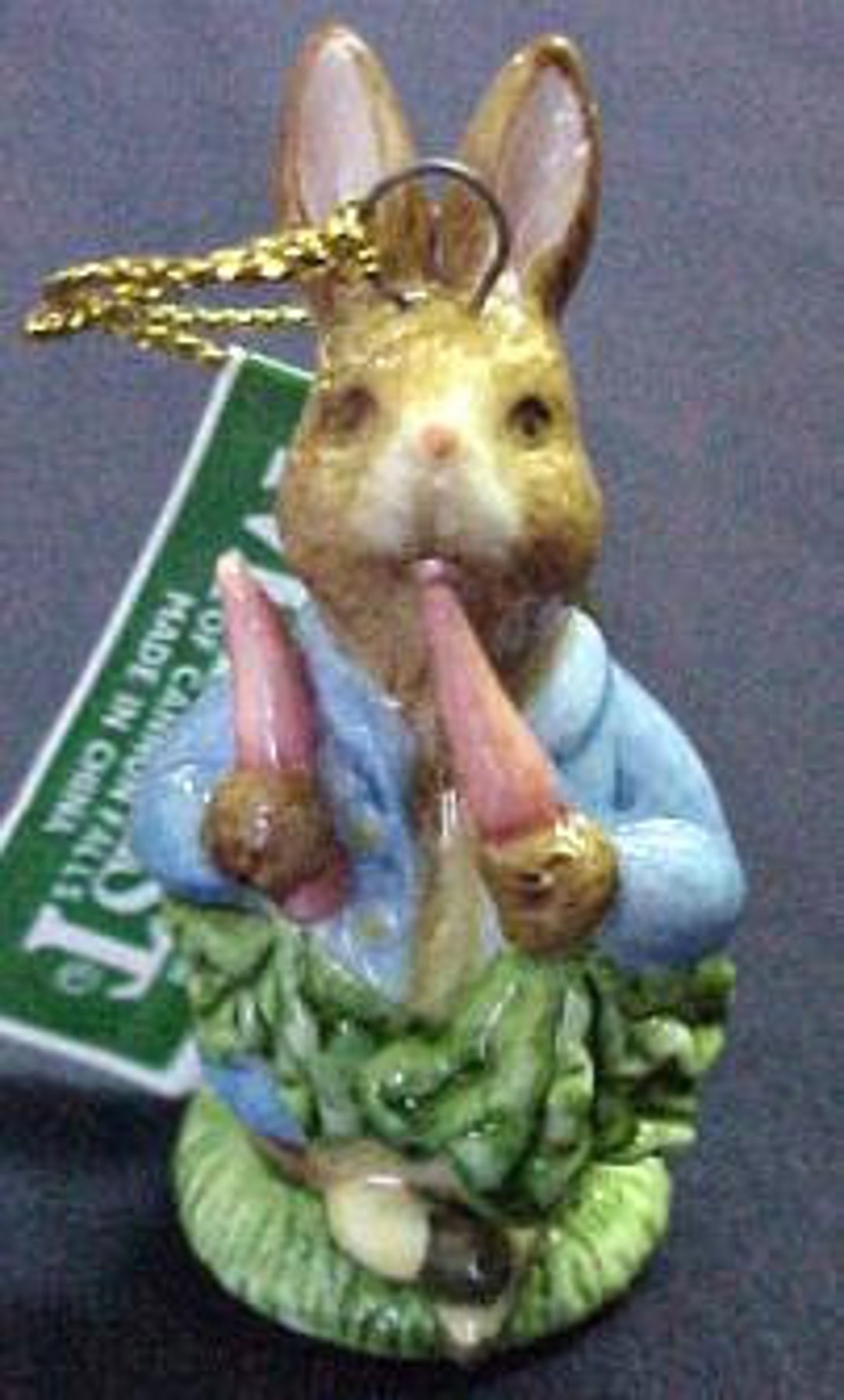 Beatrix Potter Peter Rabbit Ornament Midwest of Cannon Falls 2000 New ...