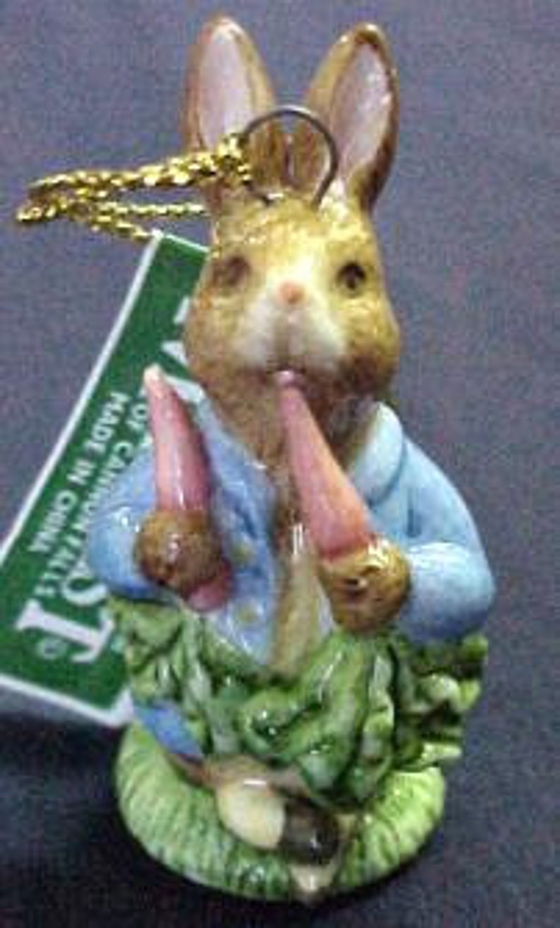 Beatrix Potter Peter Rabbit Ornament Midwest of Cannon Falls 2000 New ...