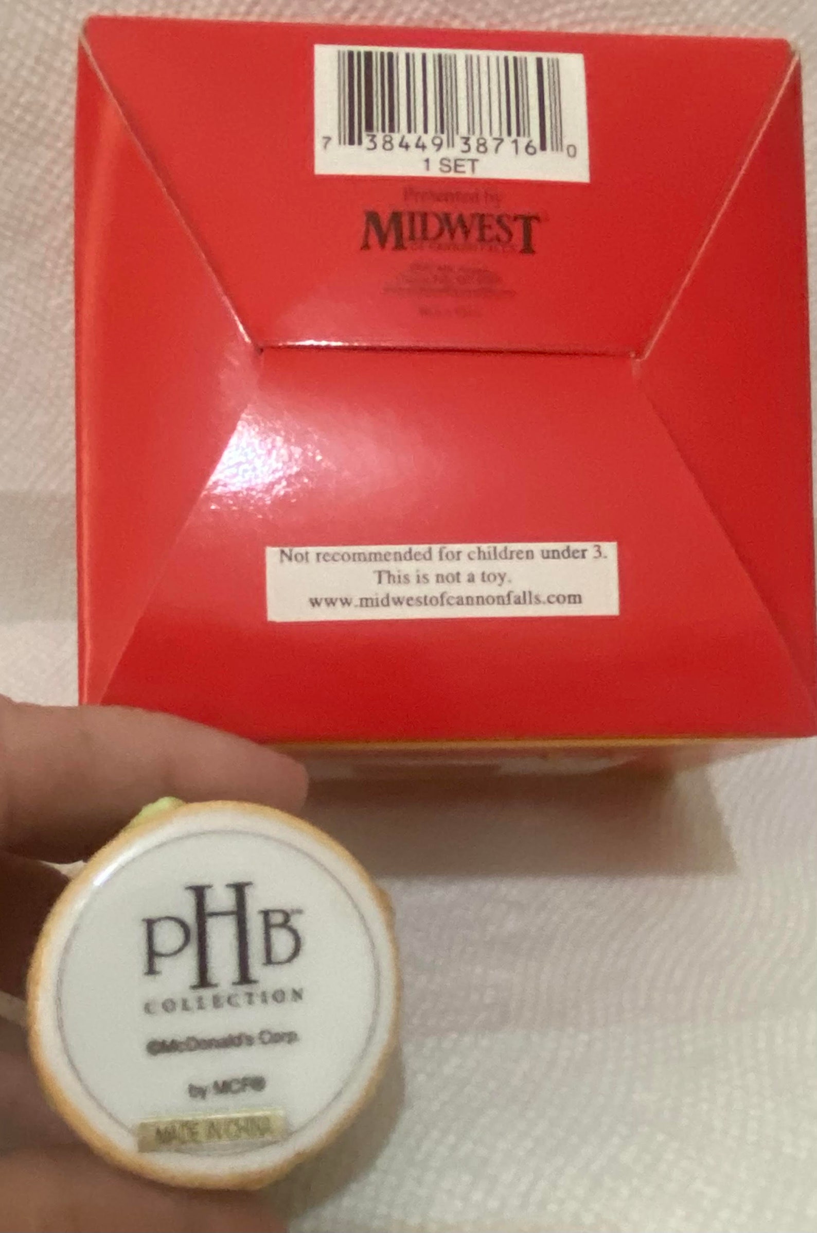 Mcdonald's Big Mac With Pickle Trinket Porcelain Hinged - Etsy