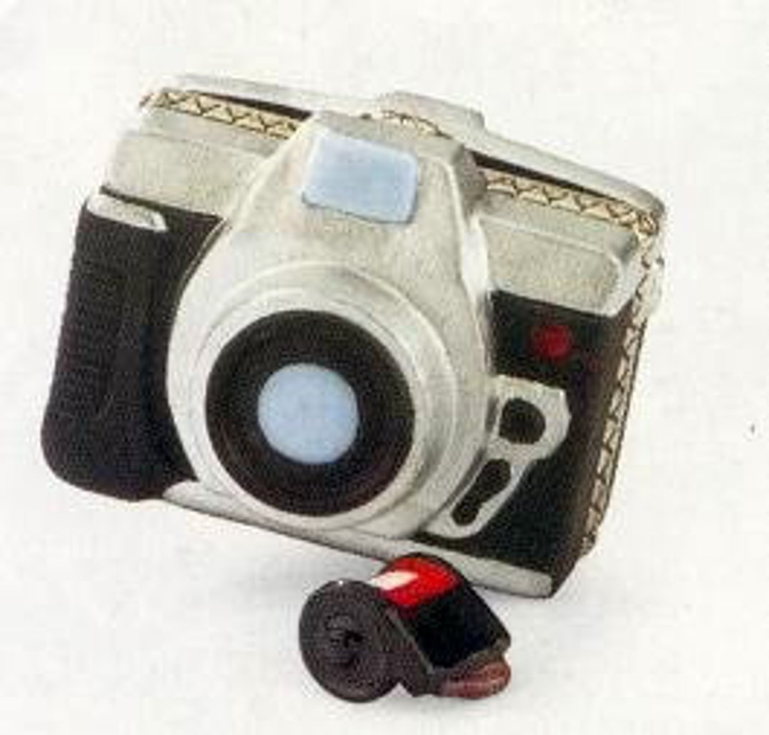Midwest PHB Porcelain Hinged Box 35 Mm Camera W Film Trinket New in Box ...