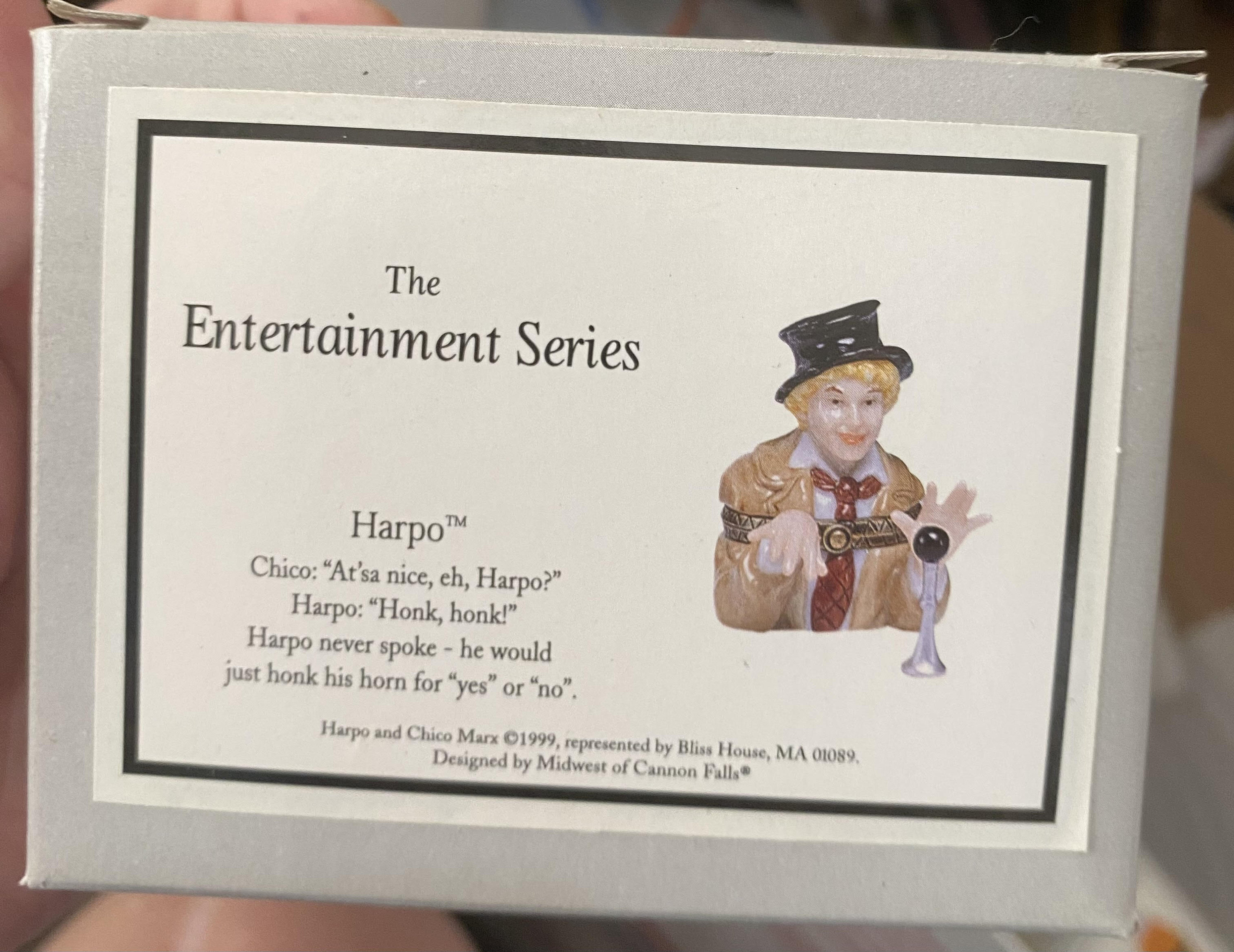 Marx Brothers Set of 3, Groucho, Chico, and Harpo Marx With Cigar ...