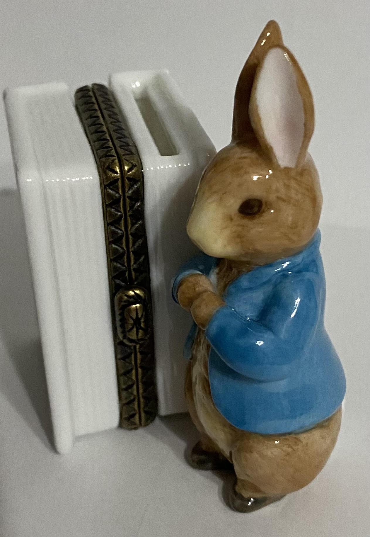 Beatrix Potter the Tale of Peter Rabbit With Picture Holder Porcelain ...
